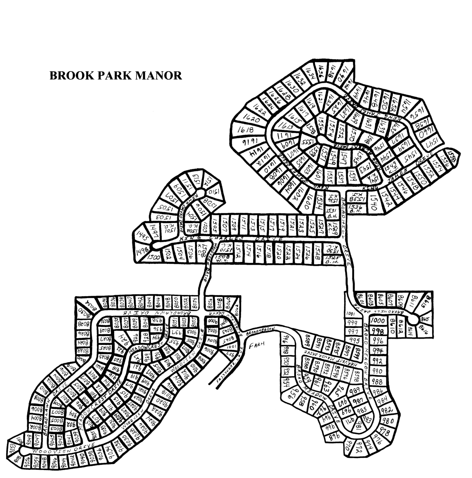 New Plan Layout – Brook Park Manor